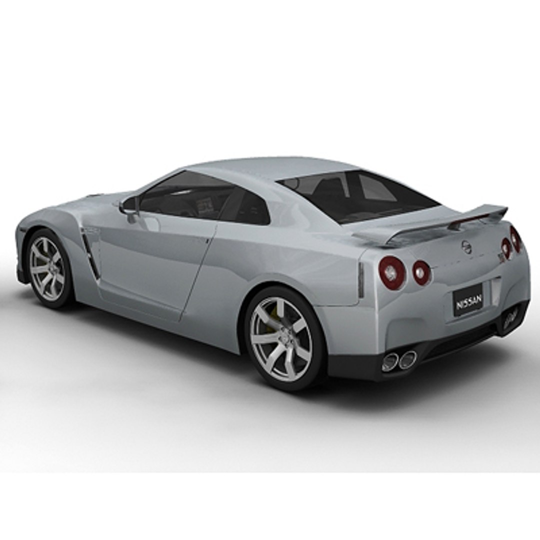 2008 Nissan Gt-r 3d Model