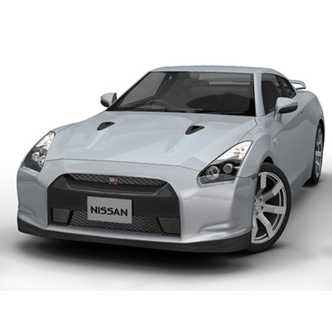 2008 Nissan Gt-r 3d Model