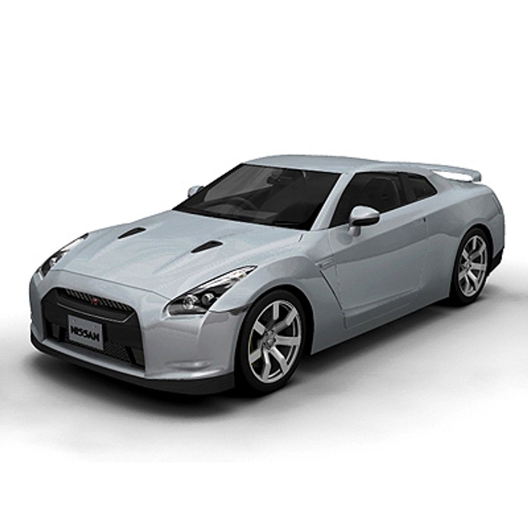2008 Nissan Gt-r 3d Model
