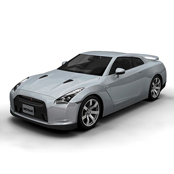 2008 nissan gt-r 3d model