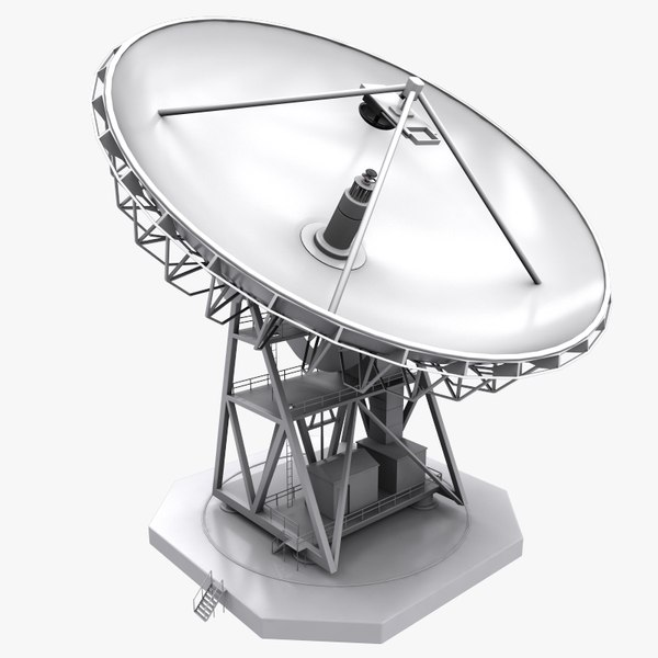 3D satellite dish model - TurboSquid 1319431