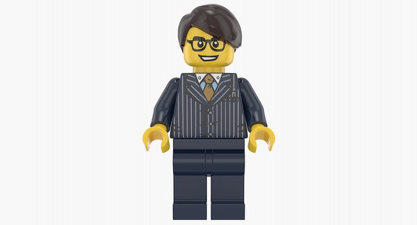 3D model lego man executive - TurboSquid 1369918