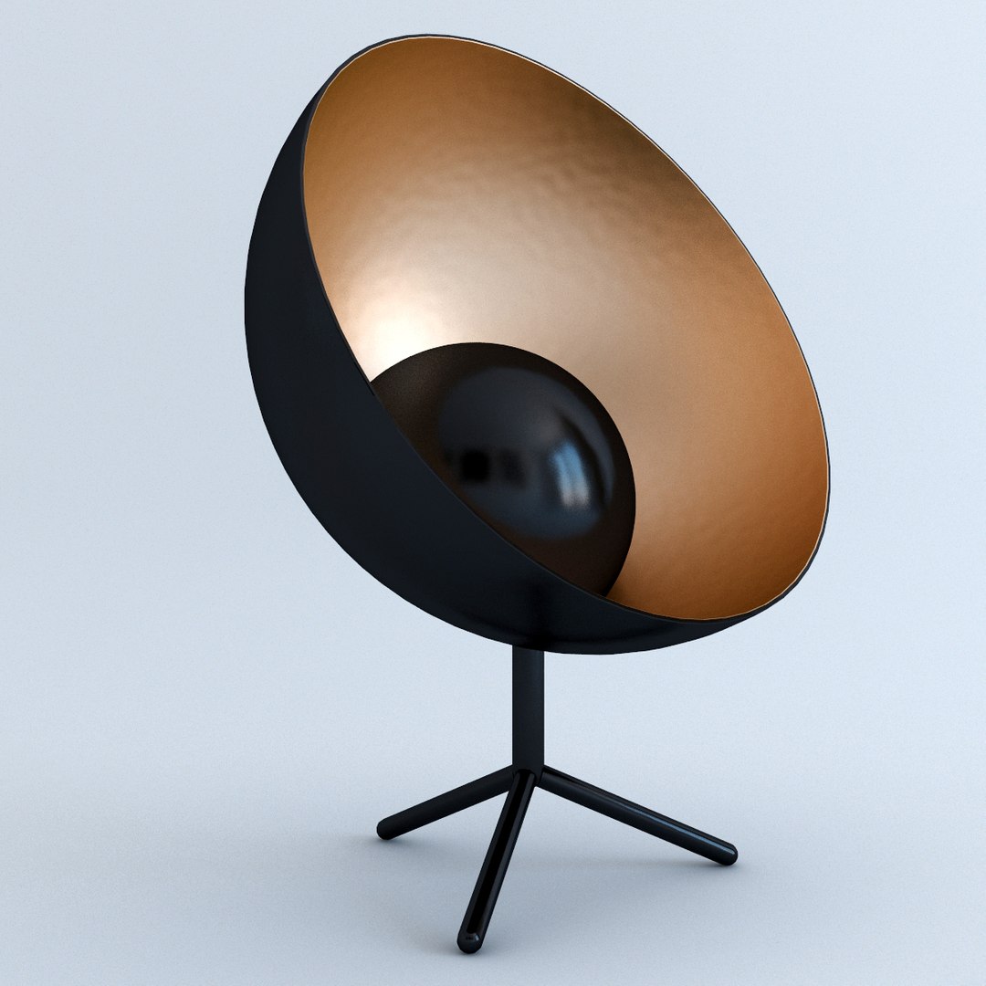 3d Model Boconcept Table Lamp 105100000880