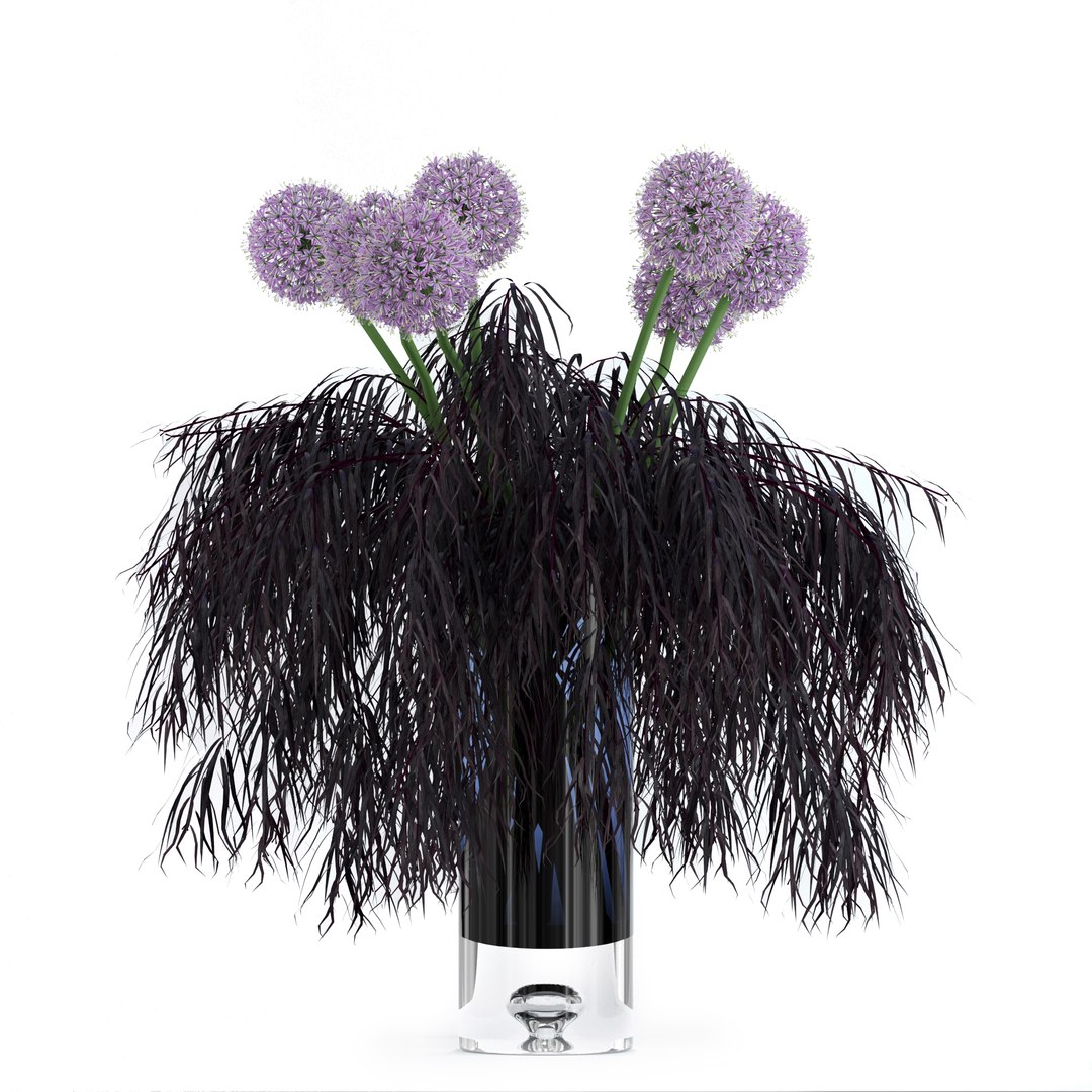 Realistic Agonis Allium Flowers 3D Model - TurboSquid 1219295