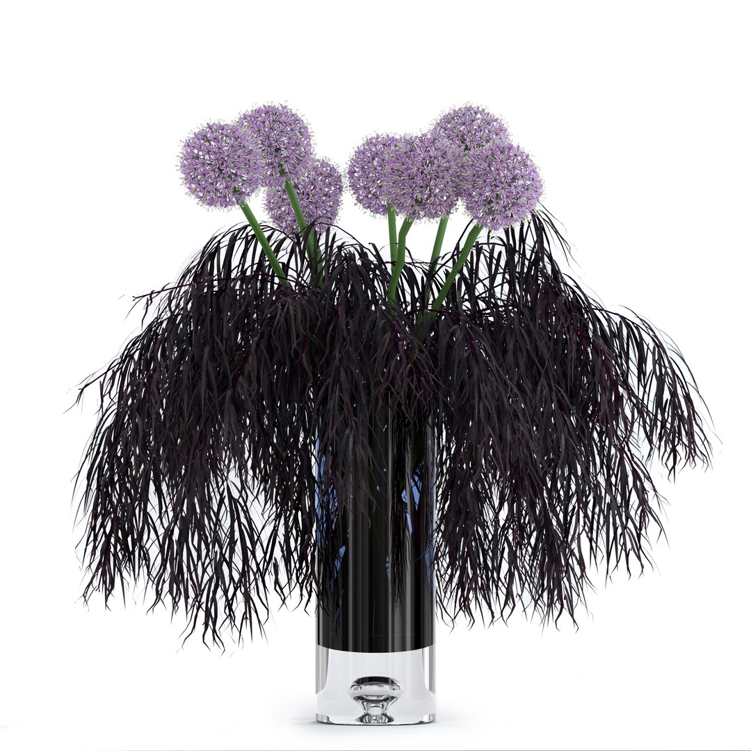 Realistic Agonis Allium Flowers 3D Model - TurboSquid 1219295