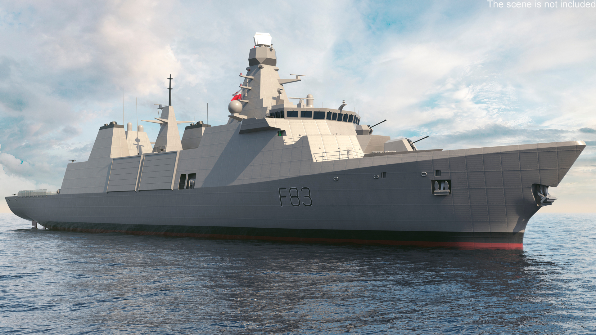 フリゲート艦 タイプ31 ポーランド海軍3Dモデル - TurboSquid 2314083