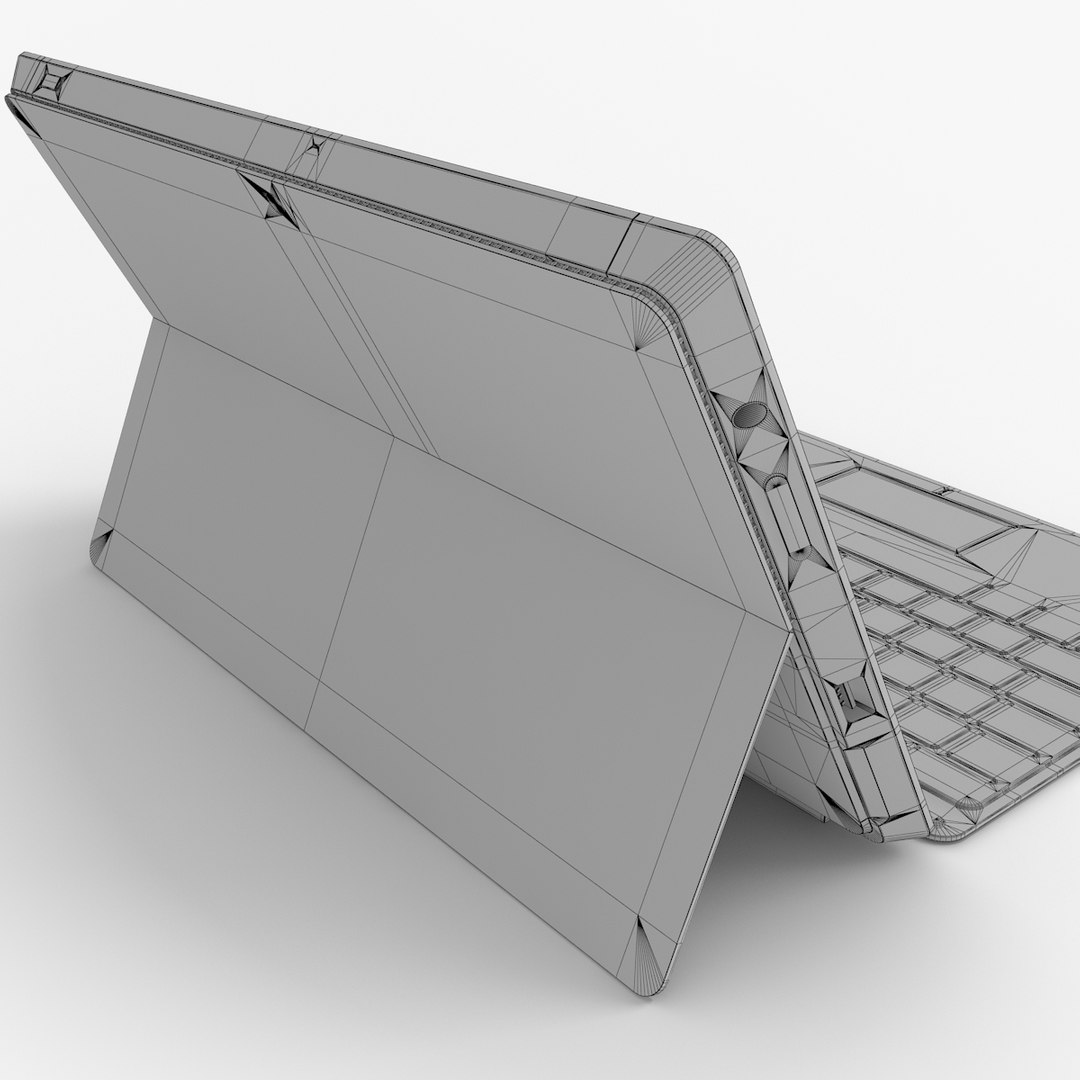 microsoft surface pro 3d obj