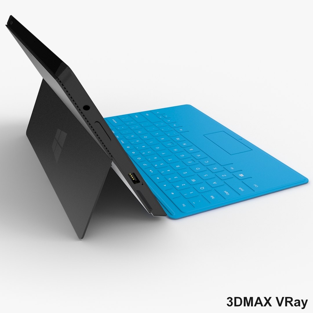 Microsoft Surface Pro 3d Obj