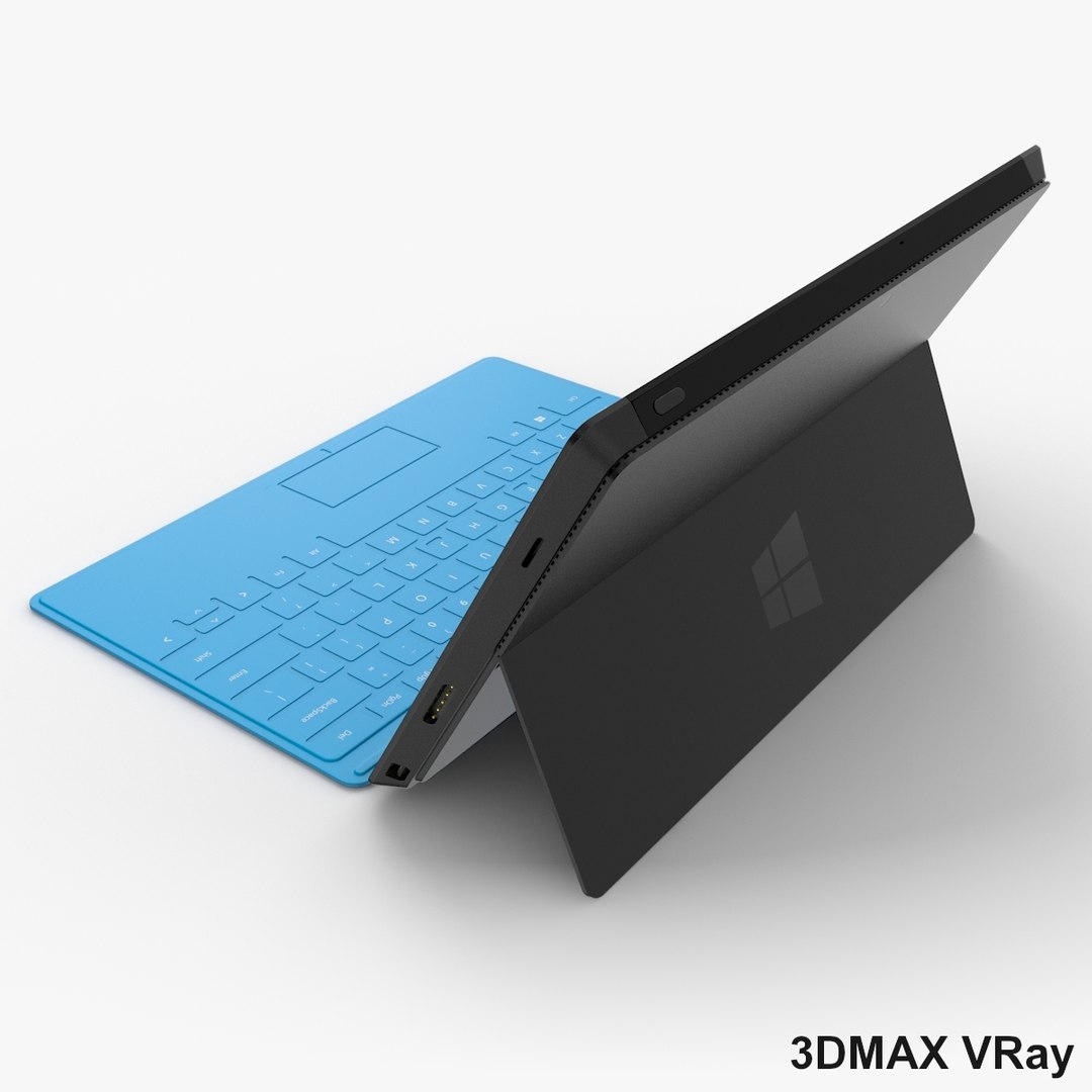 Microsoft Surface Pro 3d Obj