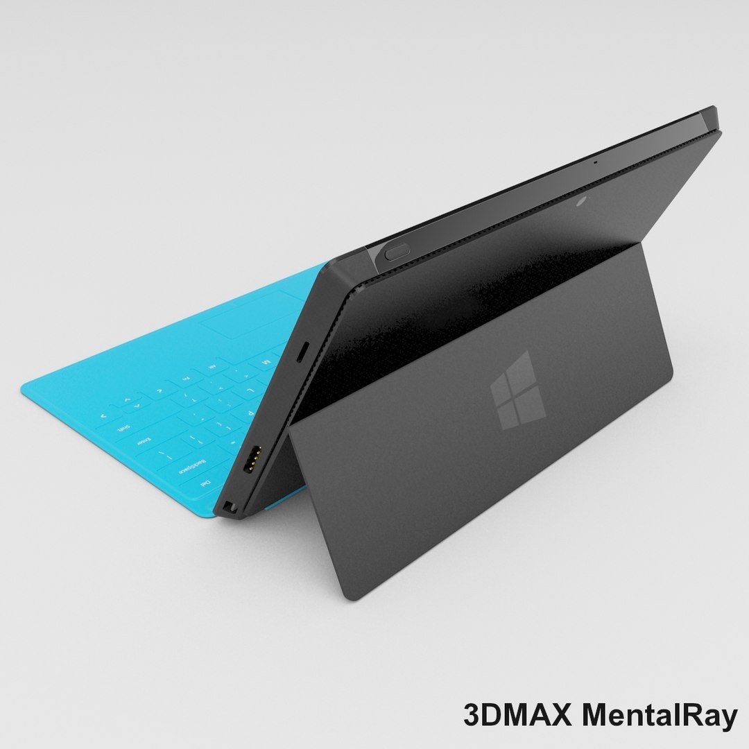 Microsoft Surface Pro 3d Obj