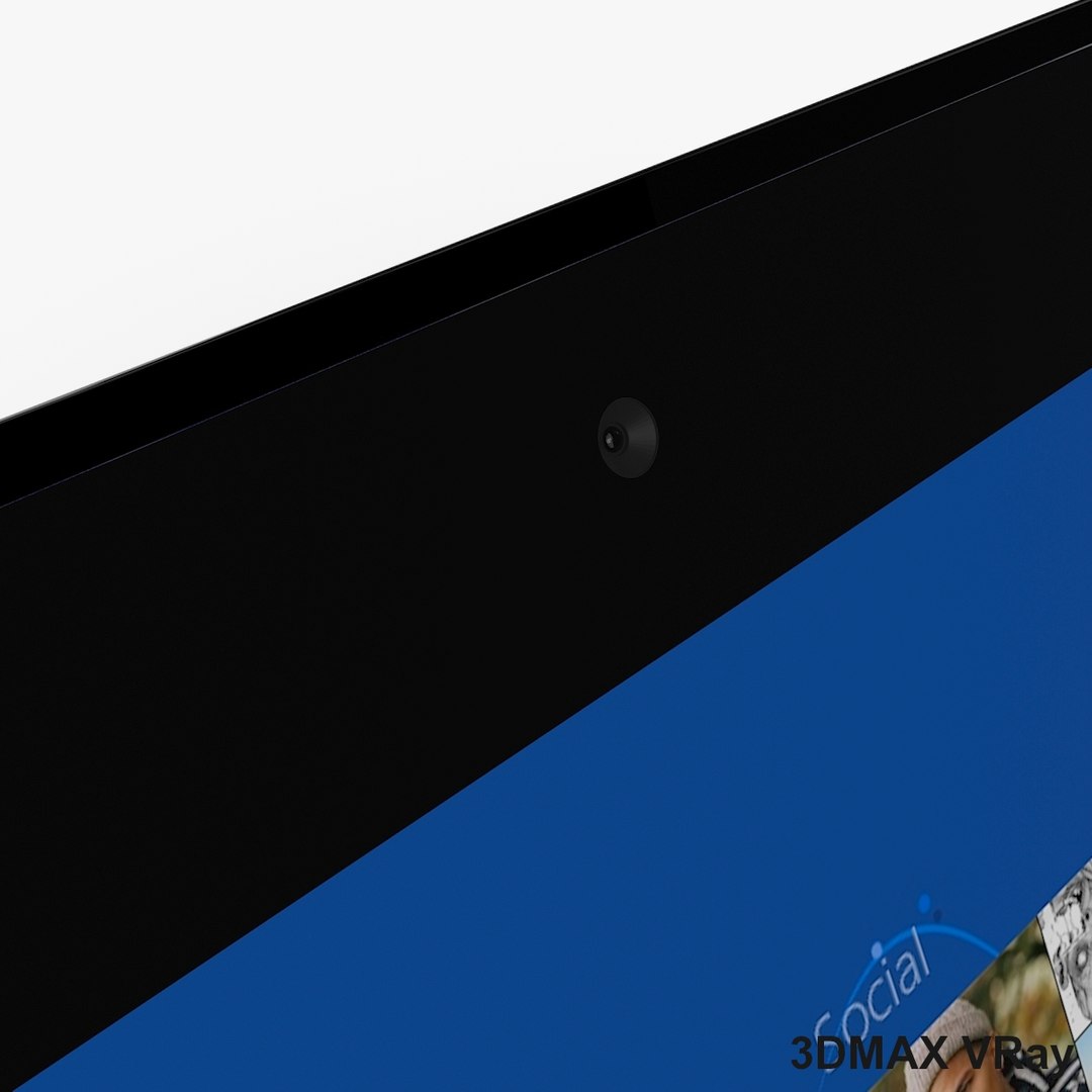 Microsoft Surface Pro 3d Obj