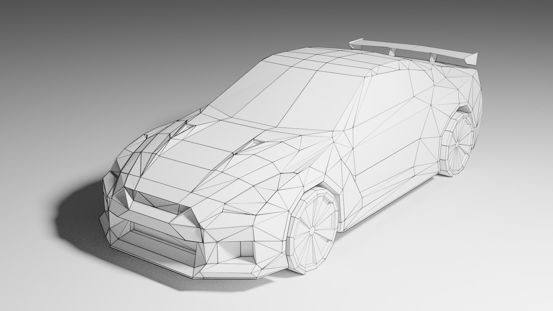 3D Model Gtr Car - TurboSquid 1567167