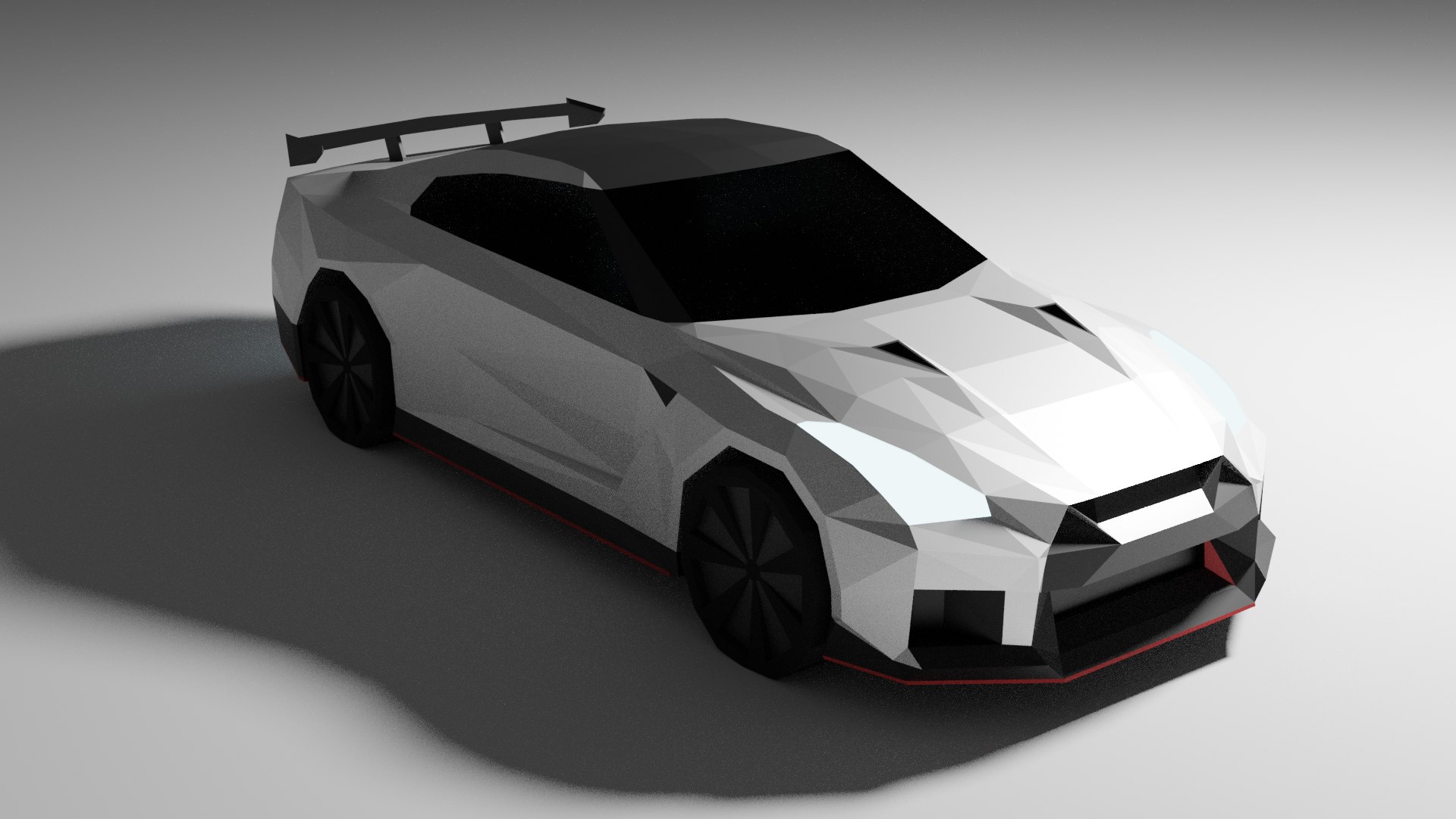 3D Model Gtr Car - TurboSquid 1567167