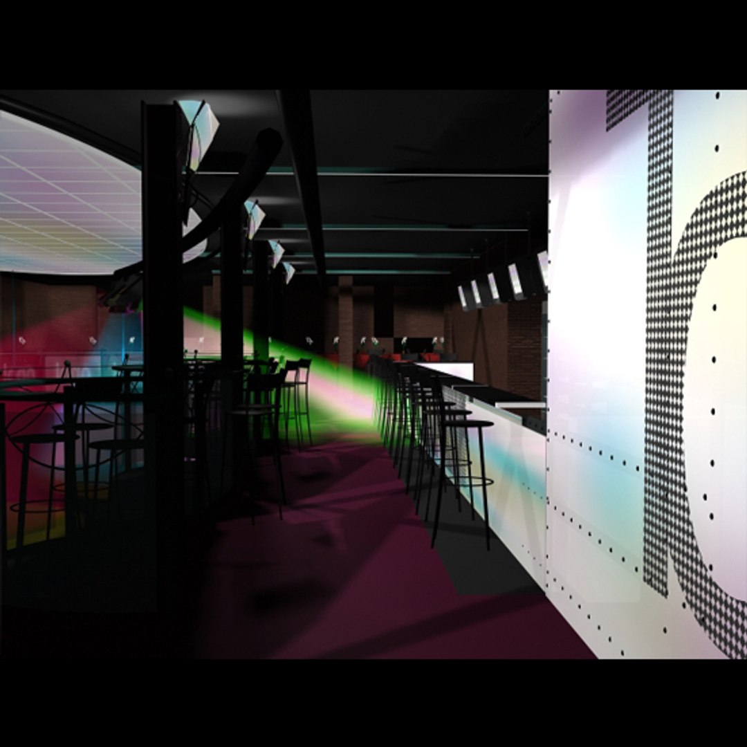 3d Nightclub Award Winning Model