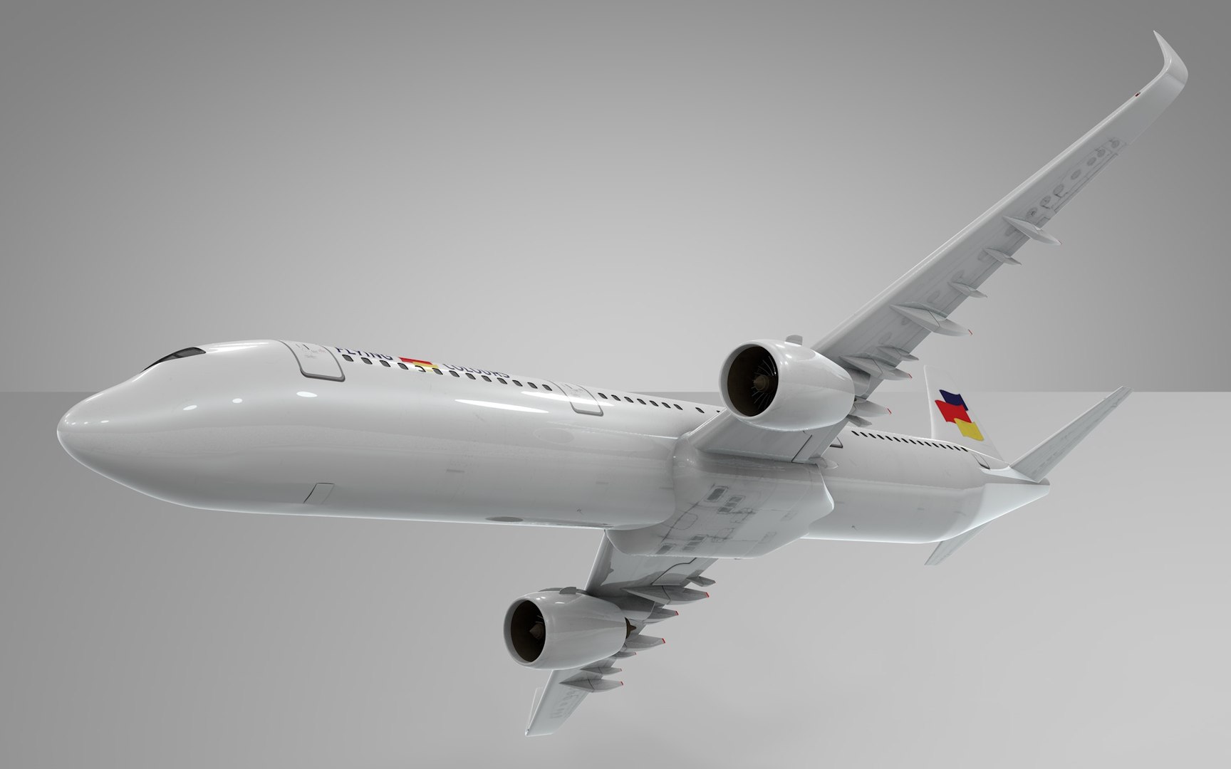 A321 Neo Flying Colours 3D Model - TurboSquid 1640153
