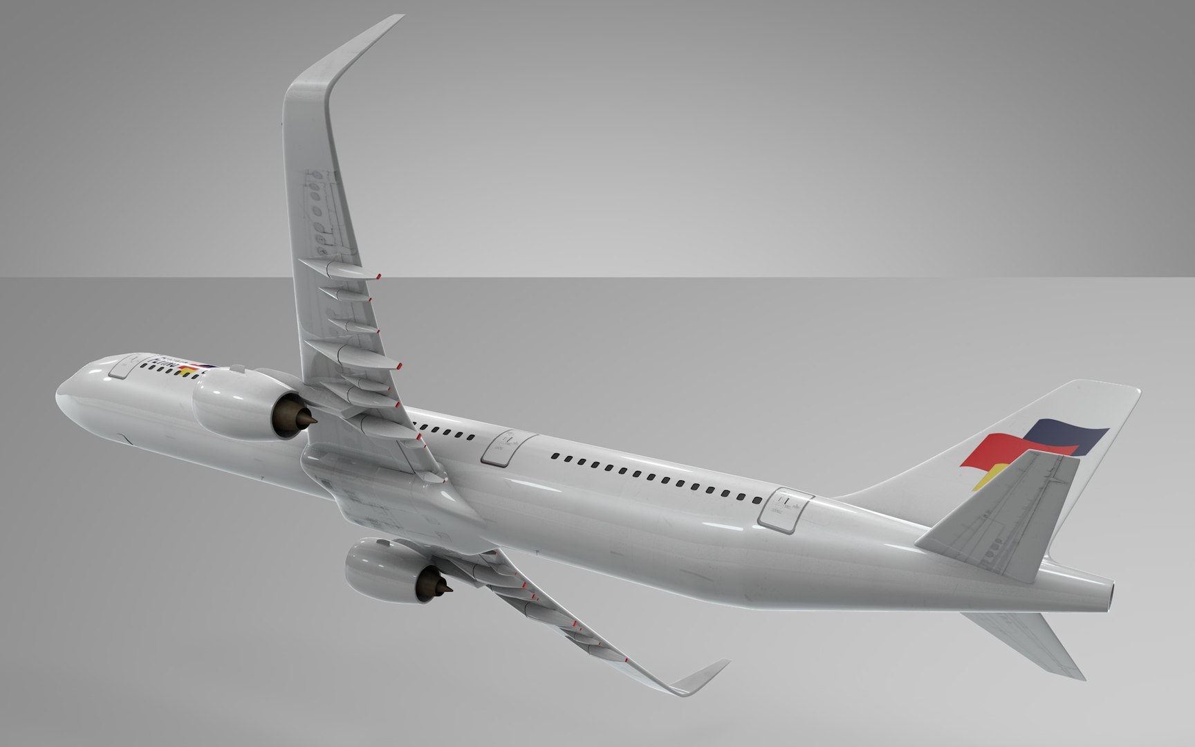 A321 Neo Flying Colours 3D Model - TurboSquid 1640153