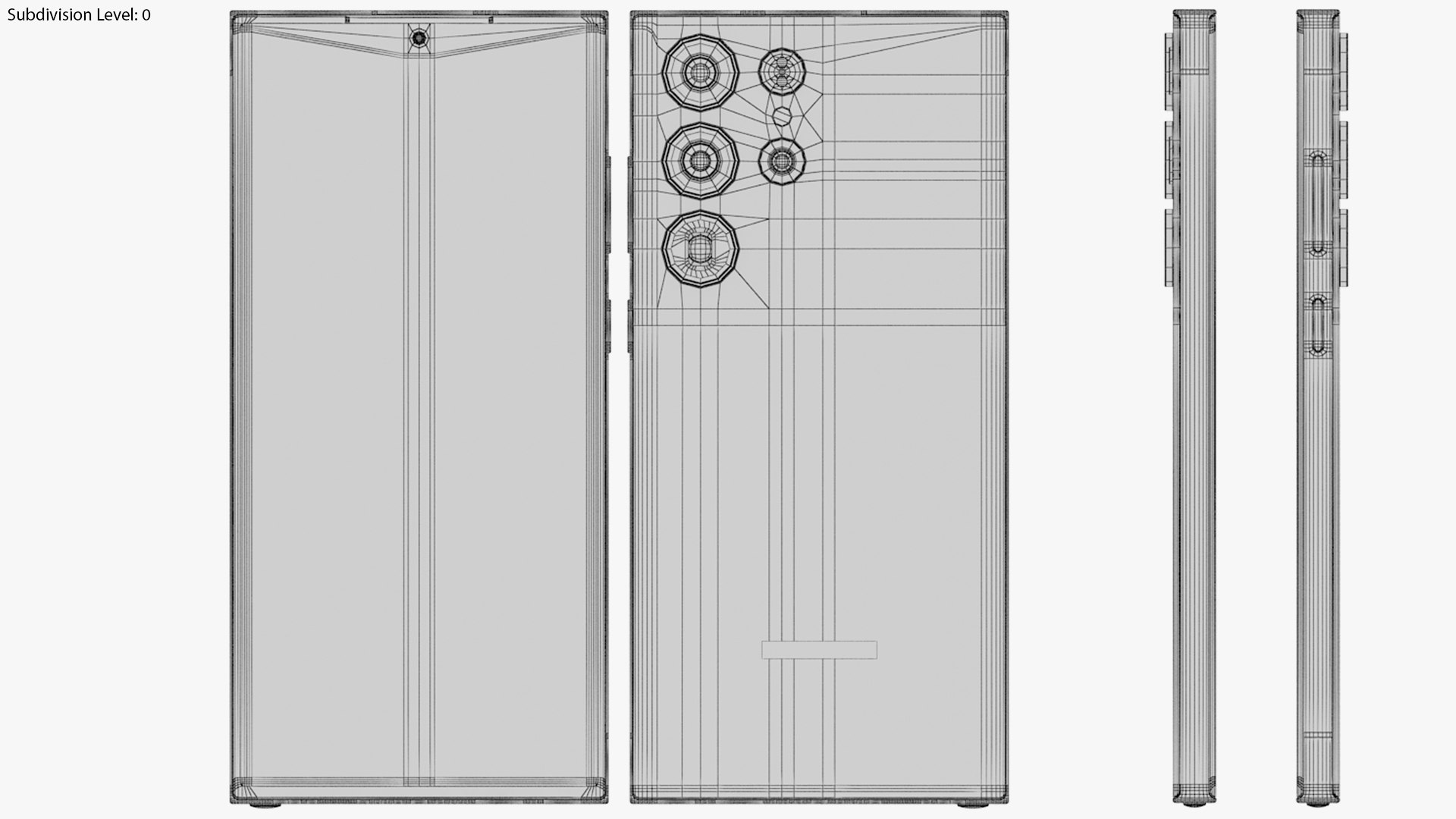 3D Samsung Galaxy S23 Ultra Graphite model - TurboSquid 2022466