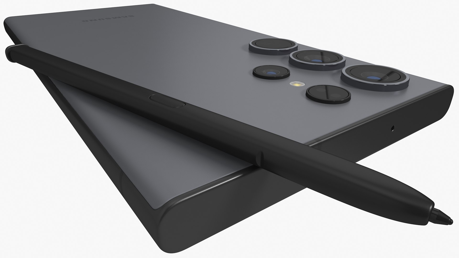 3D Samsung Galaxy S23 Ultra Graphite Model - TurboSquid 2022466