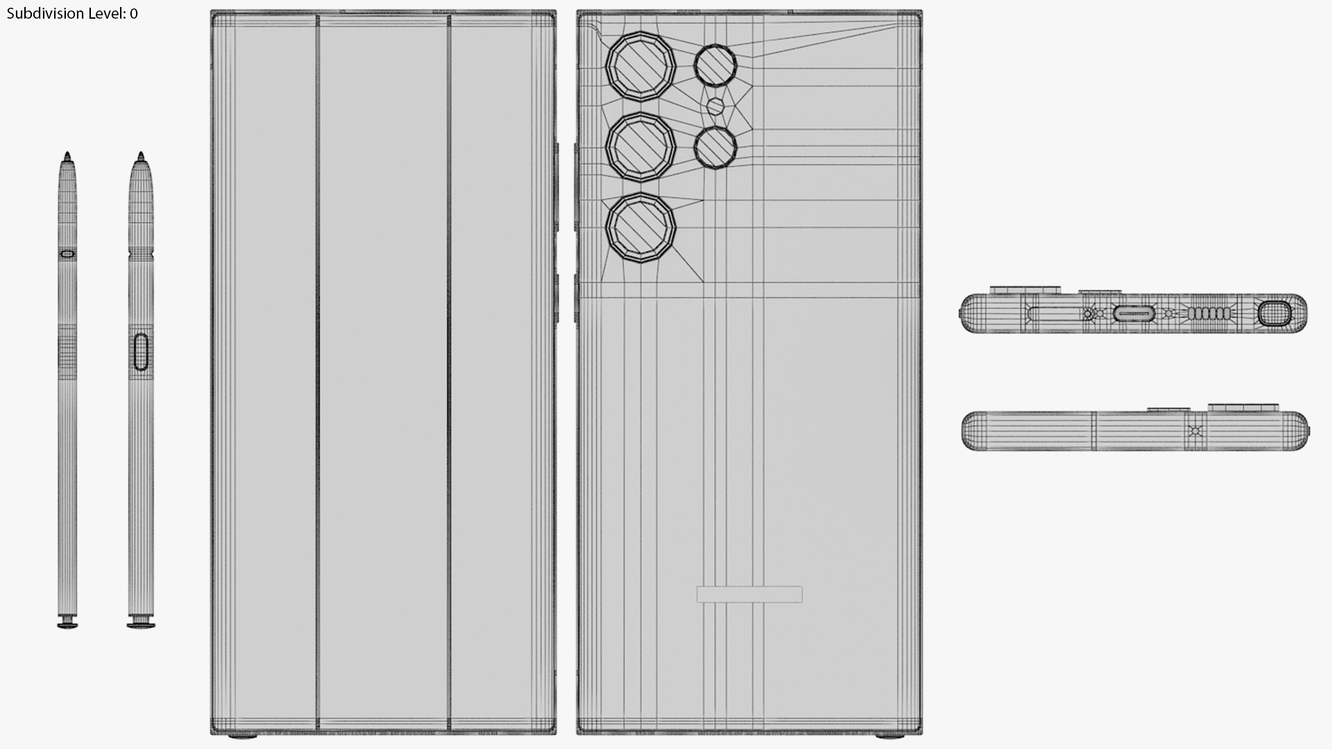 3D Samsung Galaxy S23 Ultra Graphite Model - TurboSquid 2022466