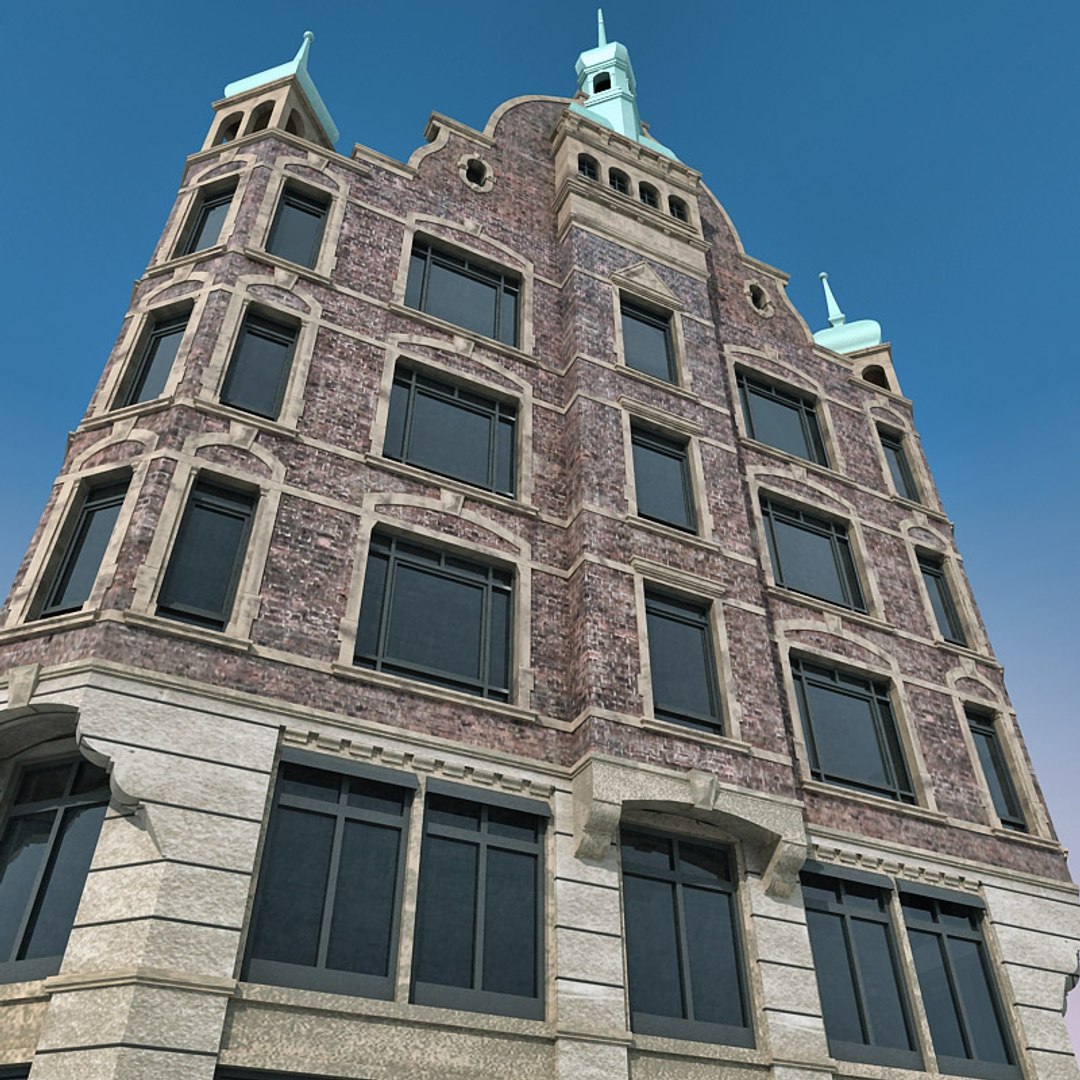 3d Model Copenhagen European