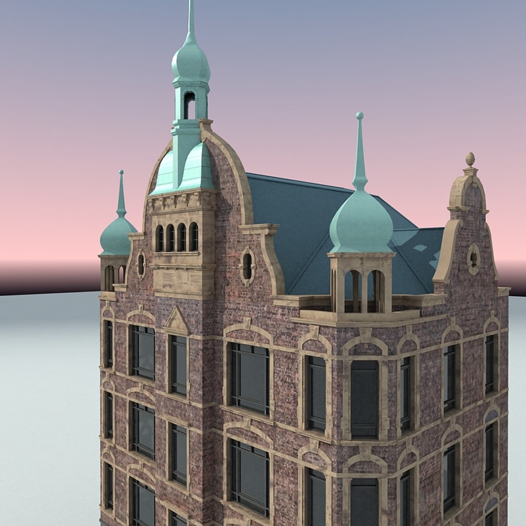 3d Model Copenhagen European