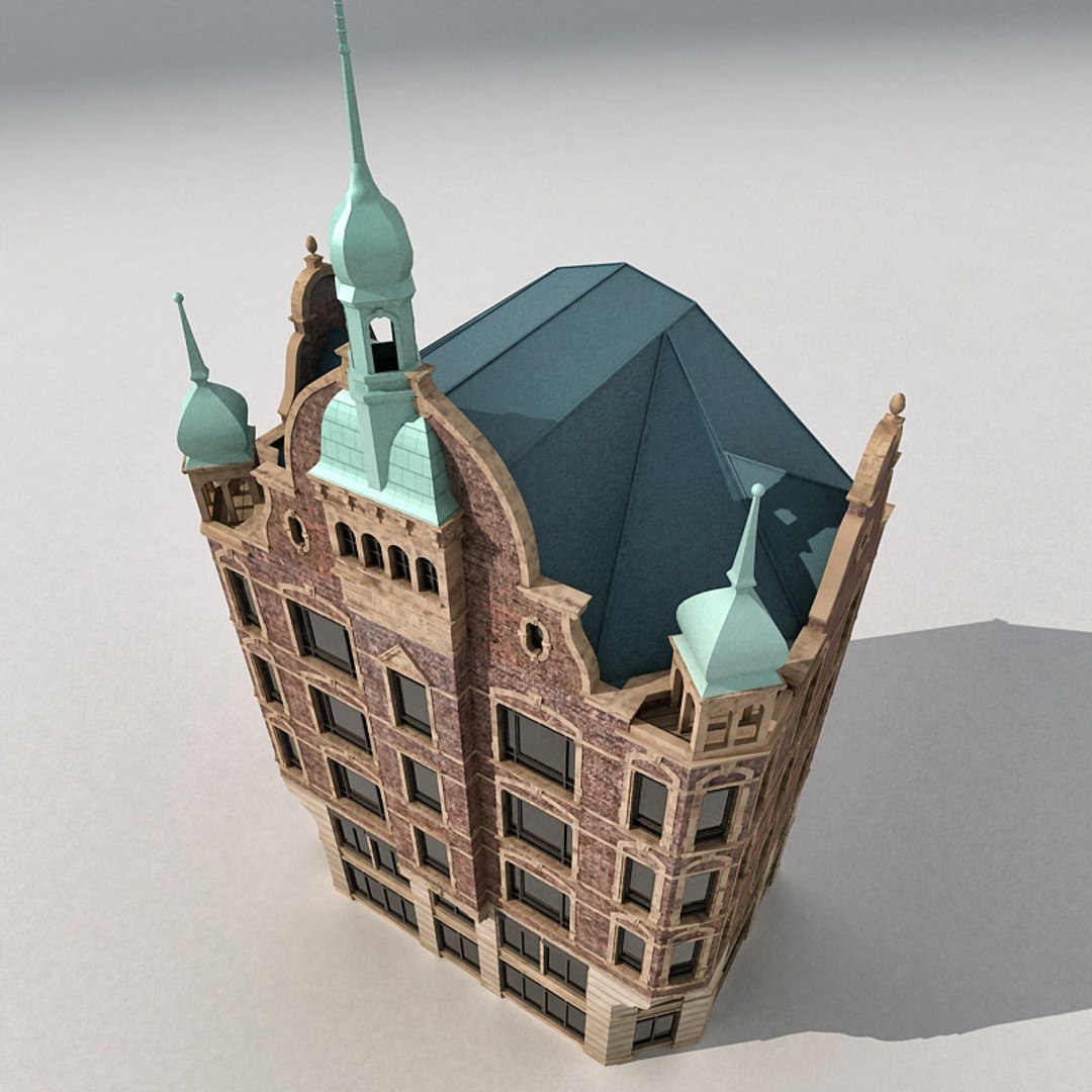 3d Model Copenhagen European