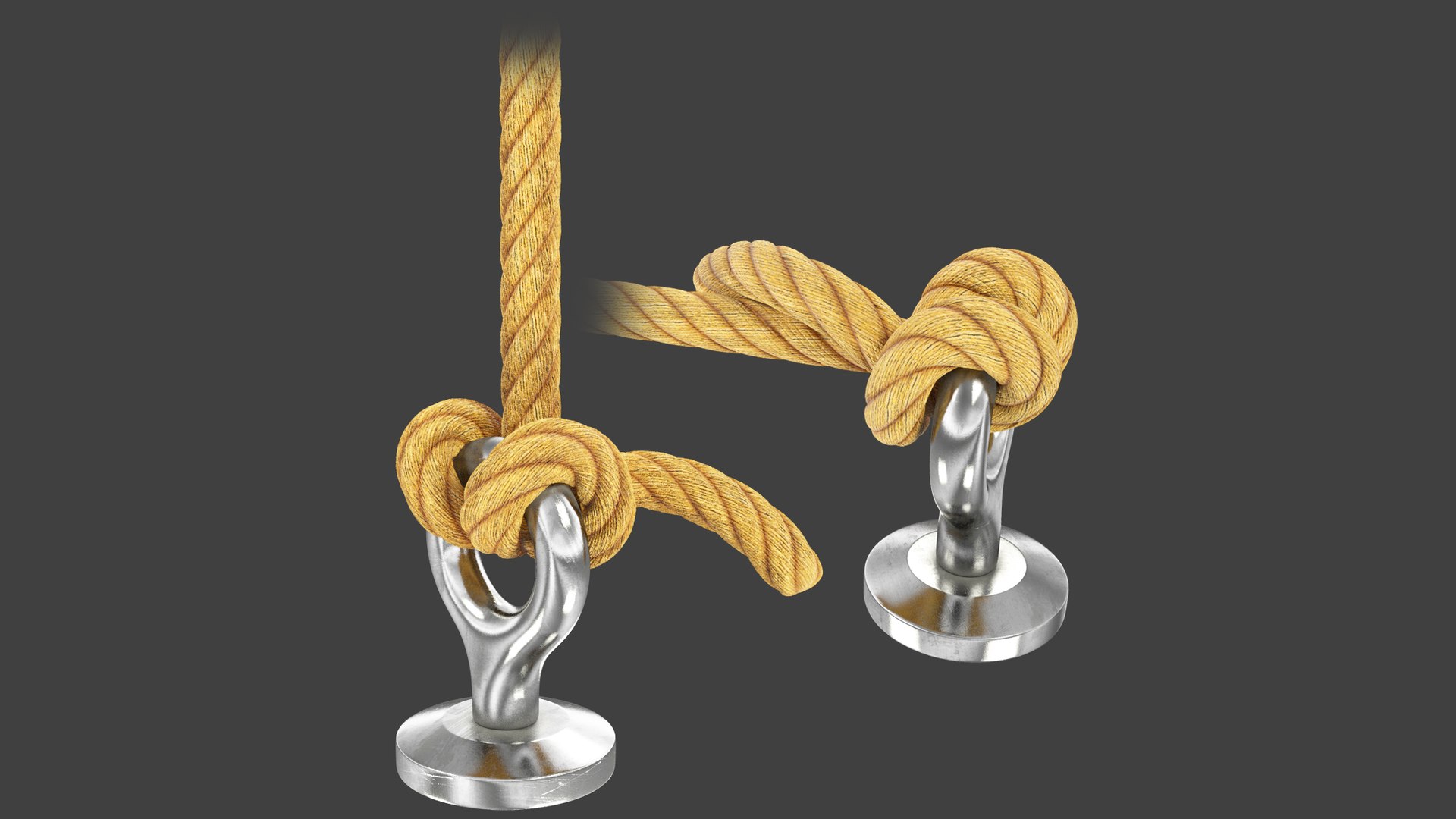 Rope Knots Collection V1 3D Model - TurboSquid 2129158