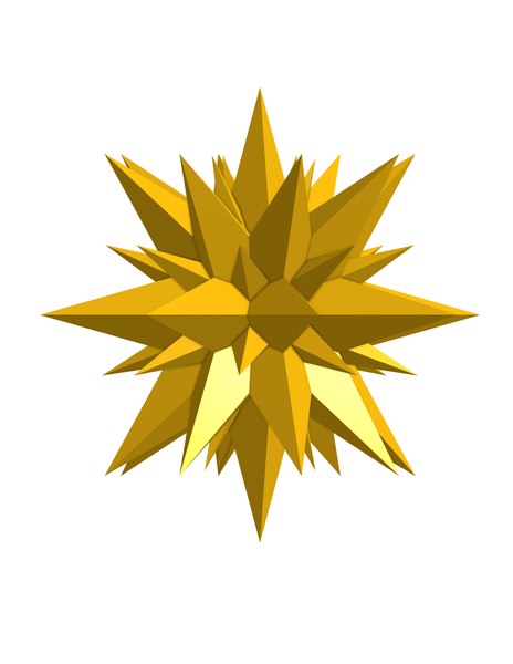 Christmas Star 3D model - TurboSquid 1996598