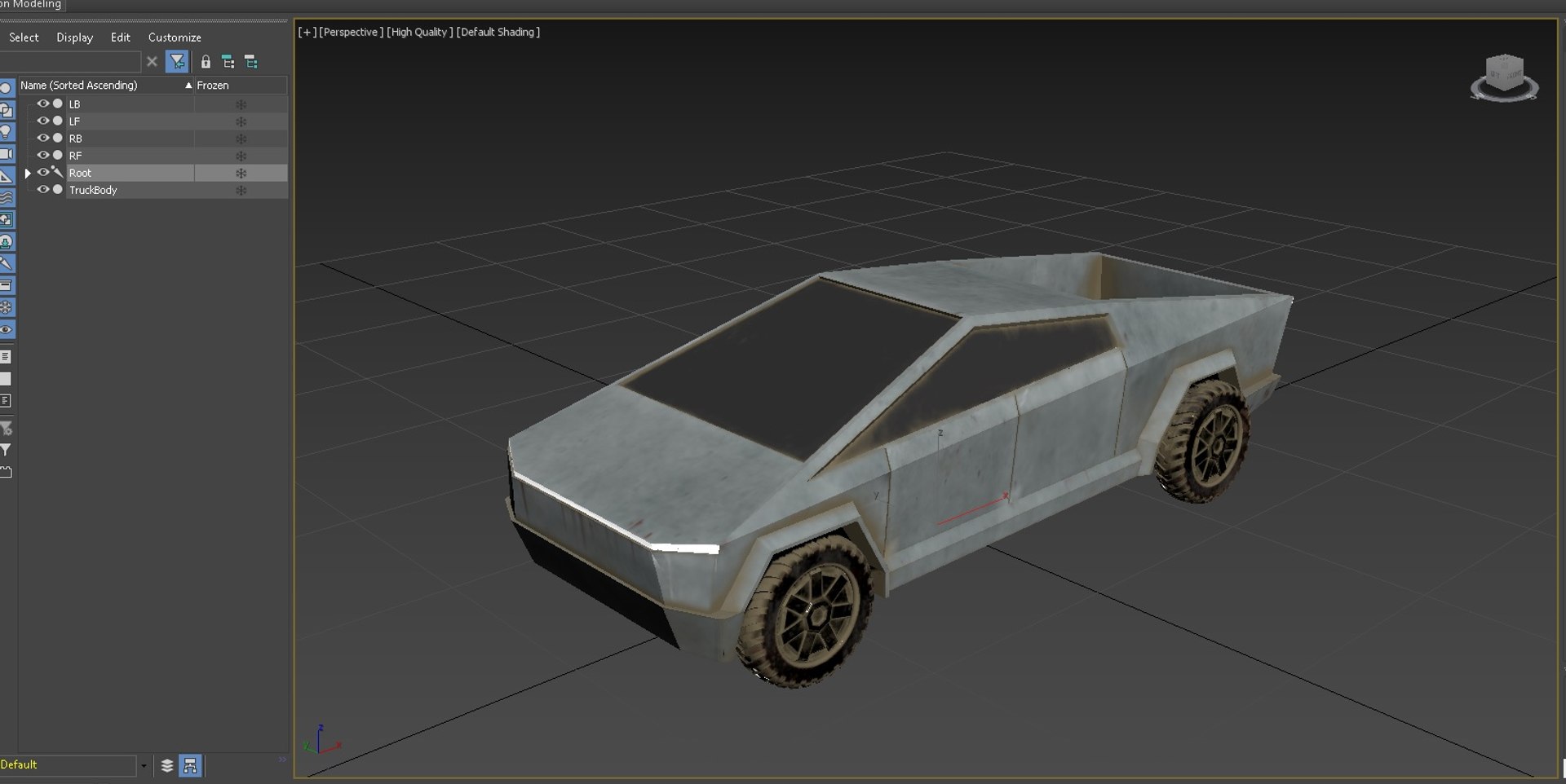 Cyber Punk Tesla Cybertruck 3D Model - TurboSquid 1480629