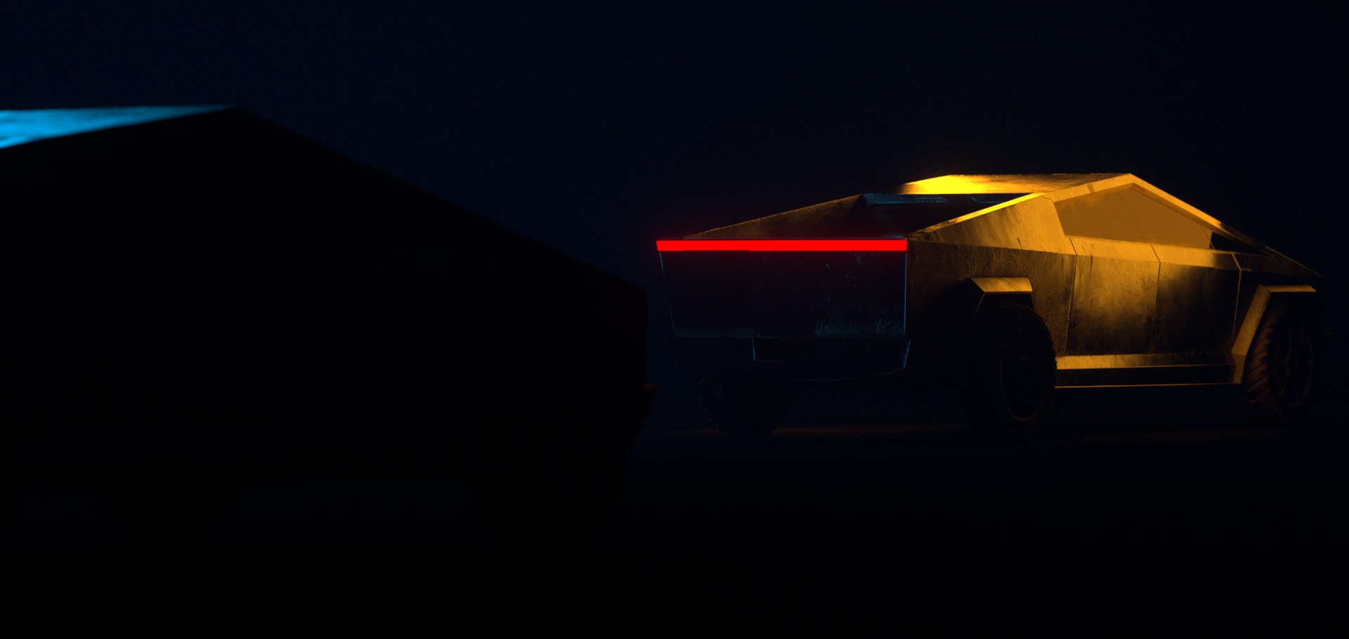 Cyber Punk Tesla Cybertruck 3D Model - TurboSquid 1480629