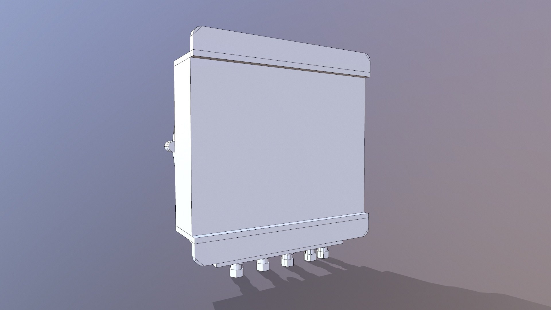 Electric Panel 3D Model - TurboSquid 2287791