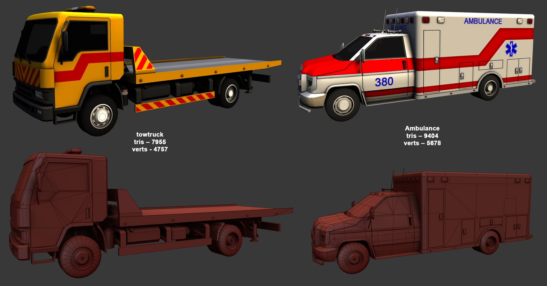 Generic Civil Service Vehicles Pack Model Model - TurboSquid 1879981