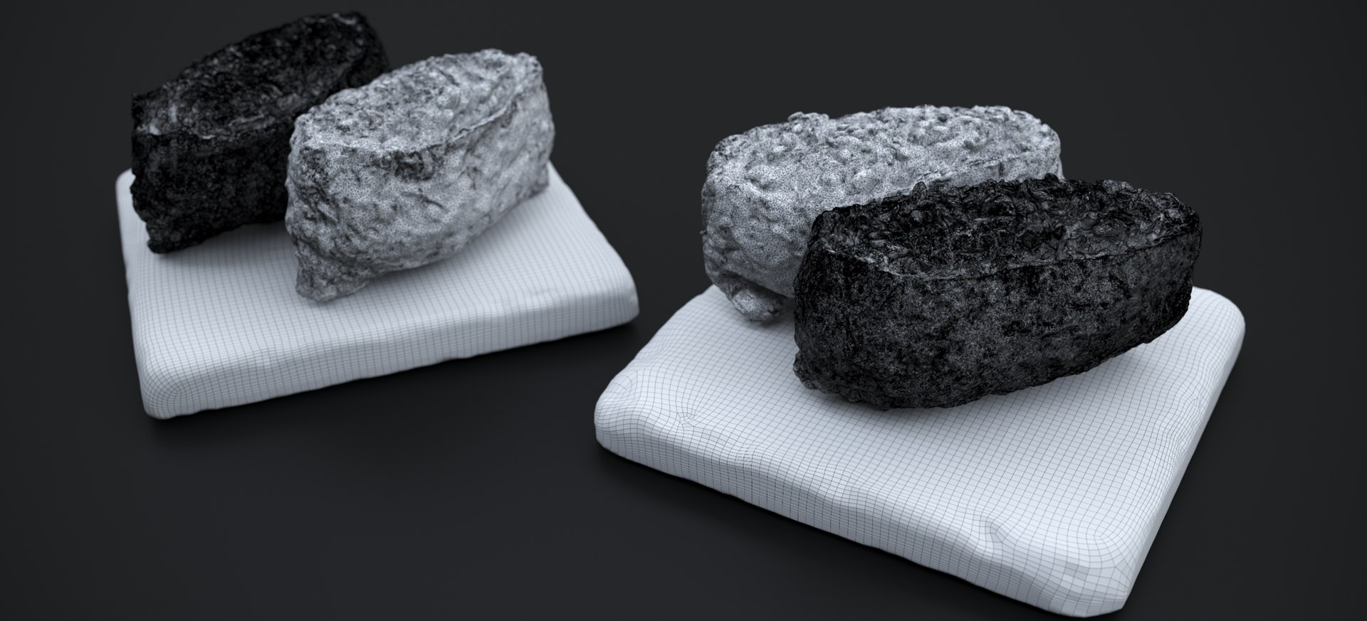 3D INARI SUSHI 2023 RAW - TurboSquid 2162646