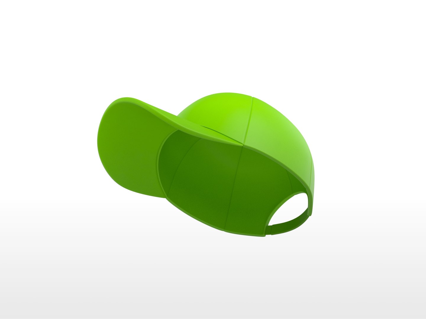 Green Cap 3D Model - TurboSquid 2120385