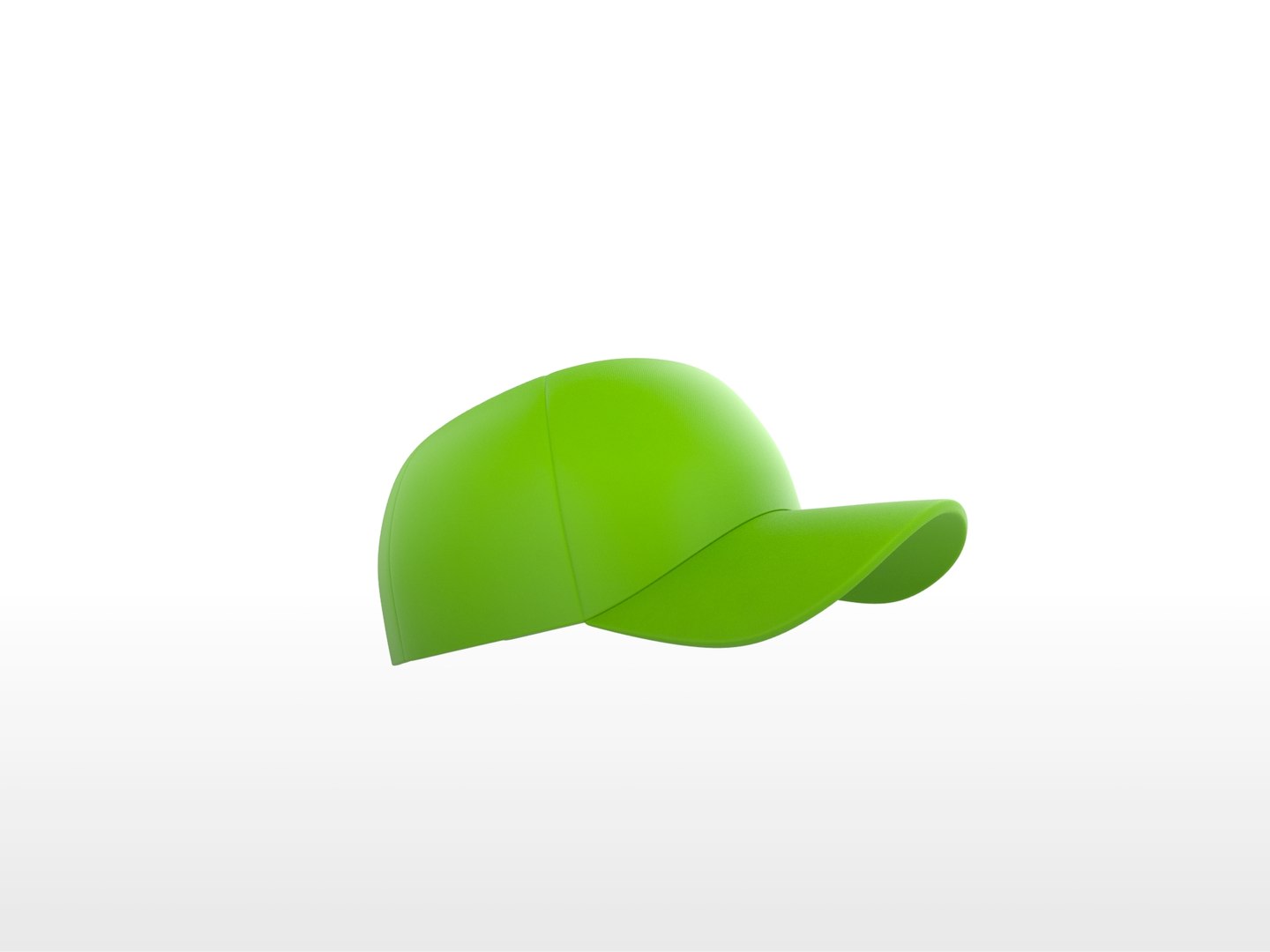 Green Cap 3D Model - TurboSquid 2120385