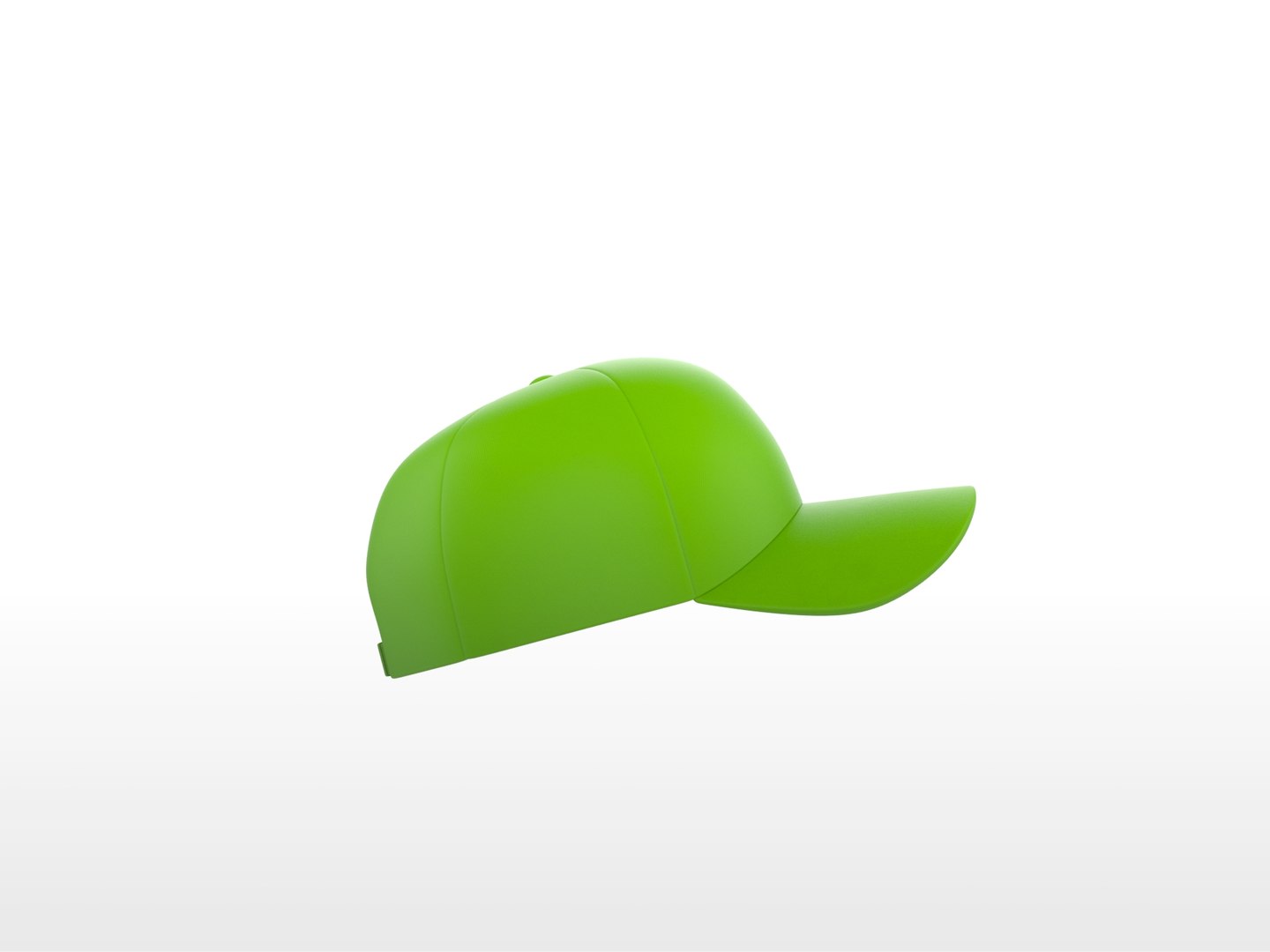 Green Cap 3D Model - TurboSquid 2120385