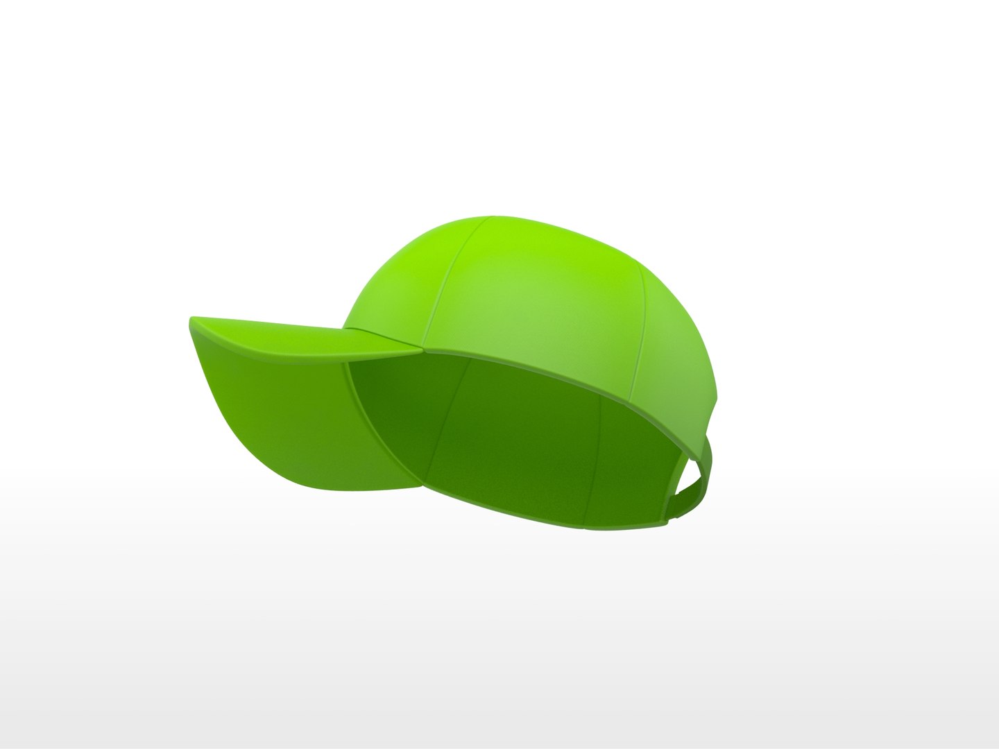 Green Cap 3D Model - TurboSquid 2120385