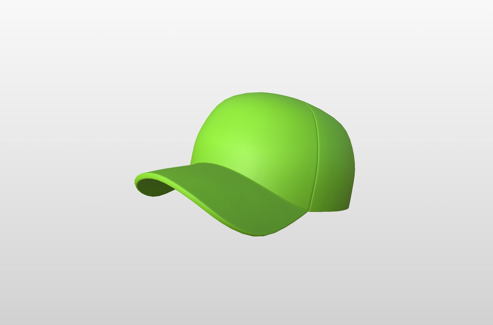 Green Cap 3D Model - TurboSquid 2120385