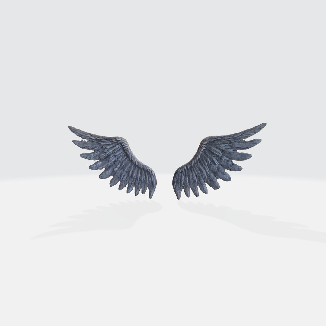 Dark Angel Wings 3D - TurboSquid 2261087
