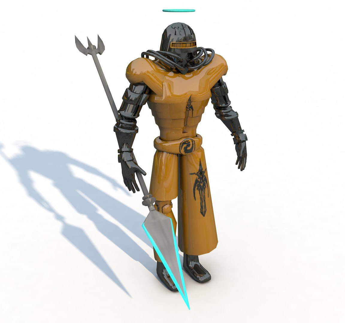 3d Robotic Character