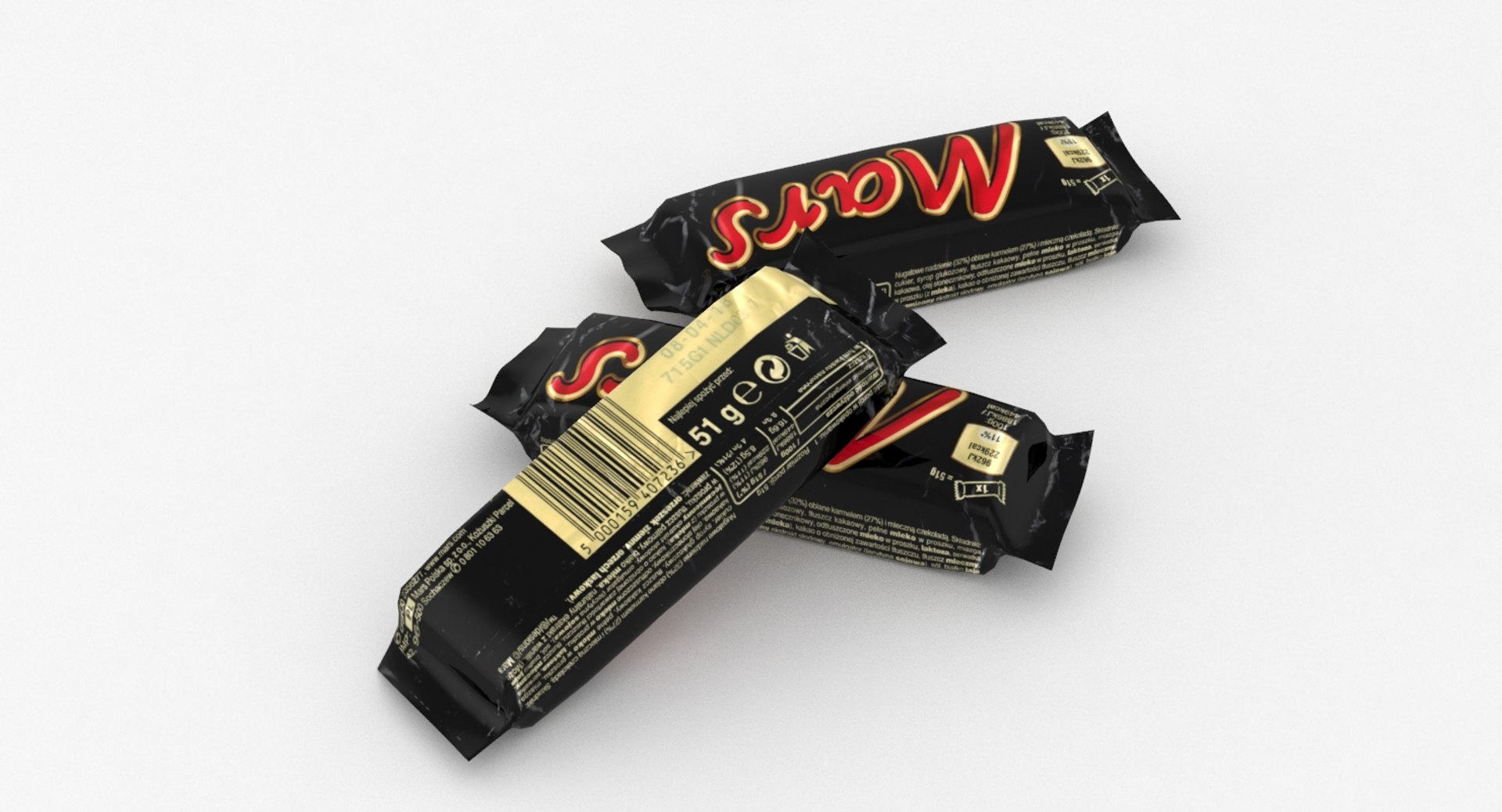 Mars Bar 3D - TurboSquid 1184105