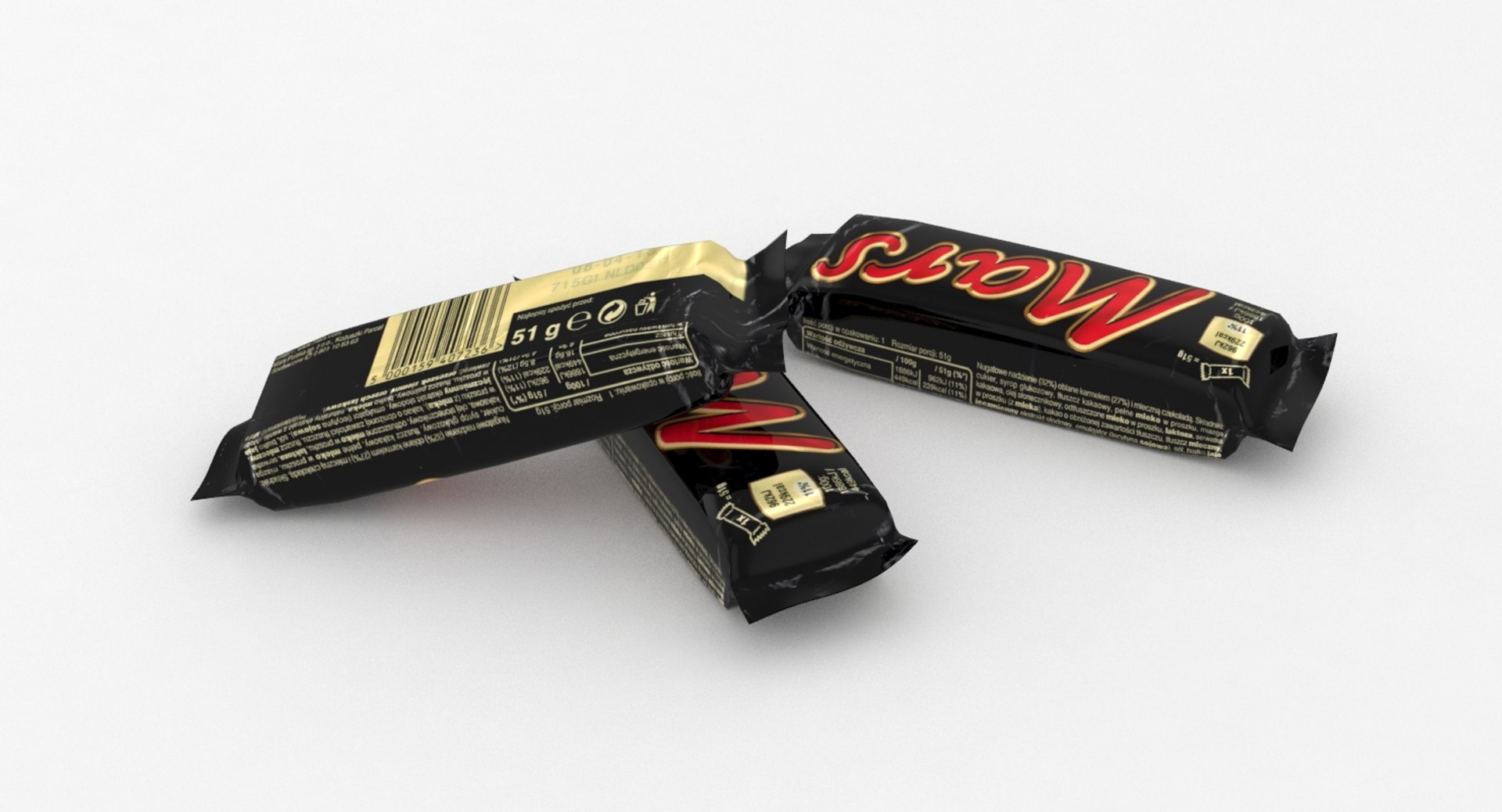 Mars Bar 3D - TurboSquid 1184105