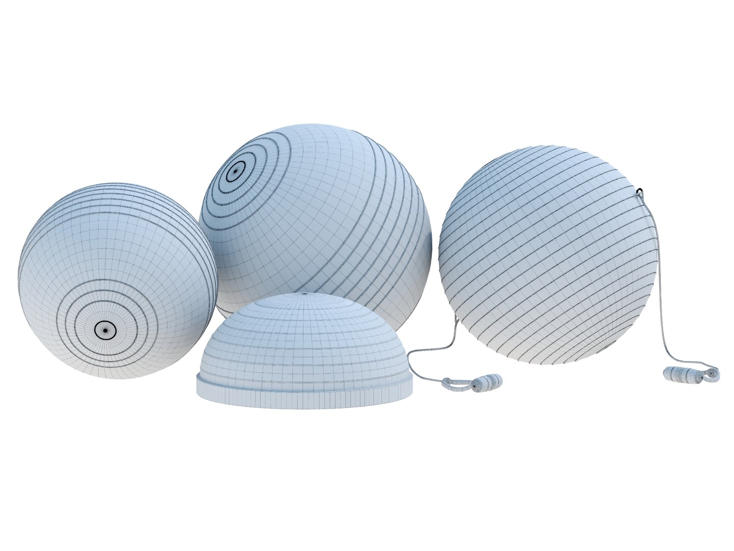 KIT BALL PILATES 3D Model - TurboSquid 1922808