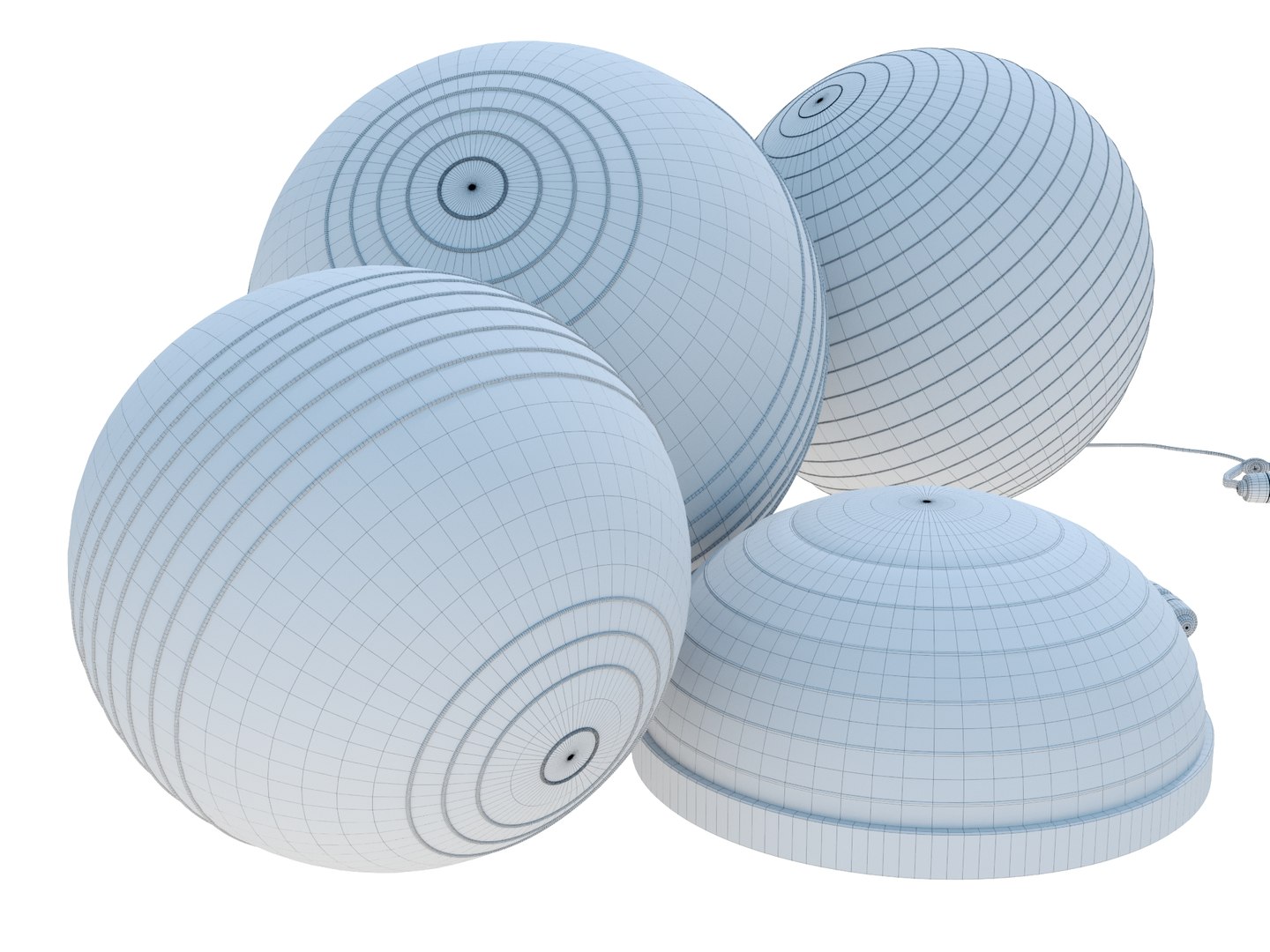 KIT BALL PILATES 3D Model - TurboSquid 1922808