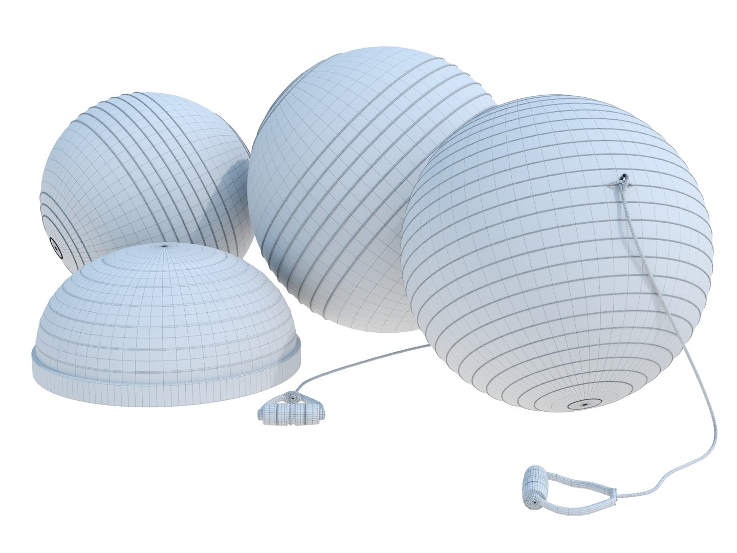 KIT BALL PILATES 3D Model - TurboSquid 1922808