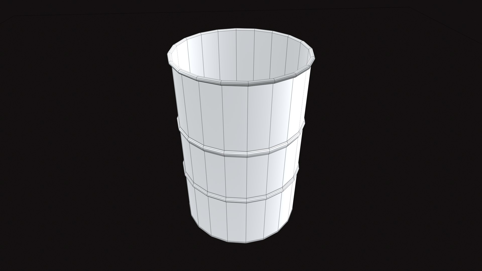 3D Model Medieval Metal Barrel 02 - TurboSquid 2326323
