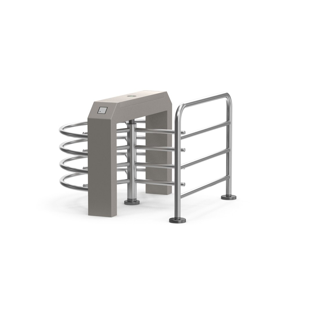 3D Turnstile Security Access Control PBR Model - TurboSquid 2178537