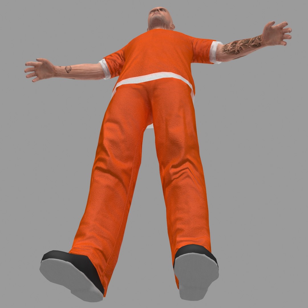 3D Prisoner Model - TurboSquid 1352521