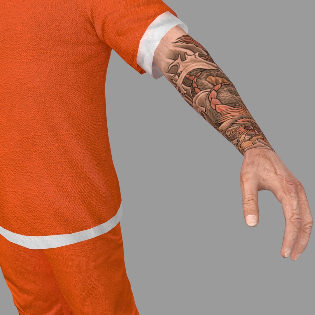 3D Prisoner Model - TurboSquid 1352521