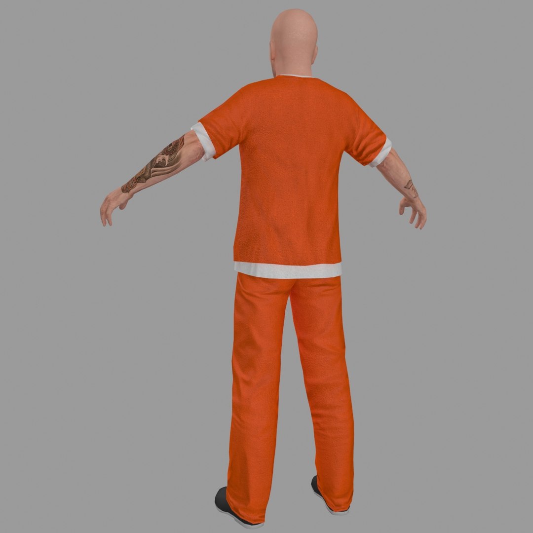 3D Prisoner Model - TurboSquid 1352521